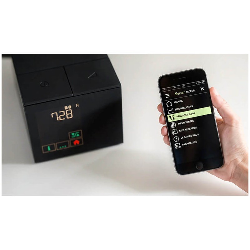 CPAP Sefam S.Box automatique | Biomedica Tunisie