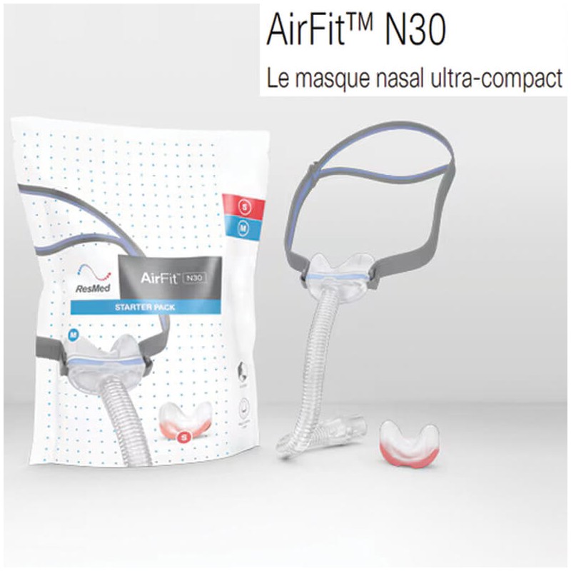 AirFit N30 - ResMed Nasal CPAP Mask | Biomedica Tunisia