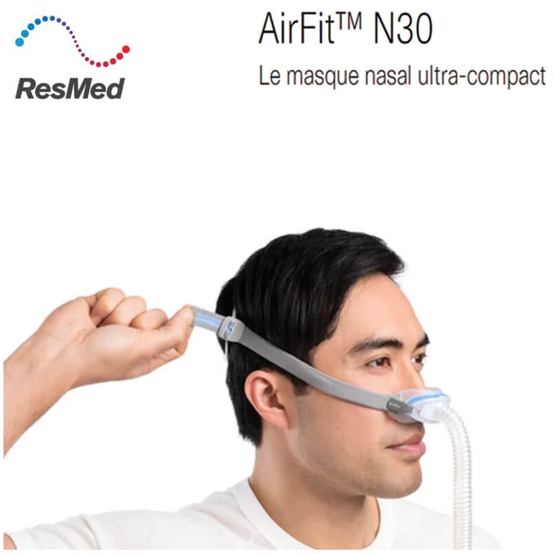 AirFit N30 - ResMed Nasal CPAP Mask | Biomedica Tunisia