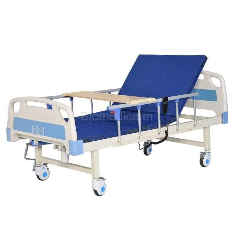Manual medical bed with one articulation | Biomedica Tunisia