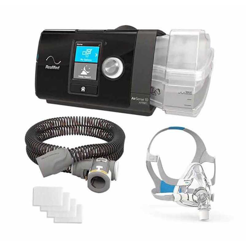 CPAP RESMED + Masque Faciale F20 | Biomédica Tunisie
