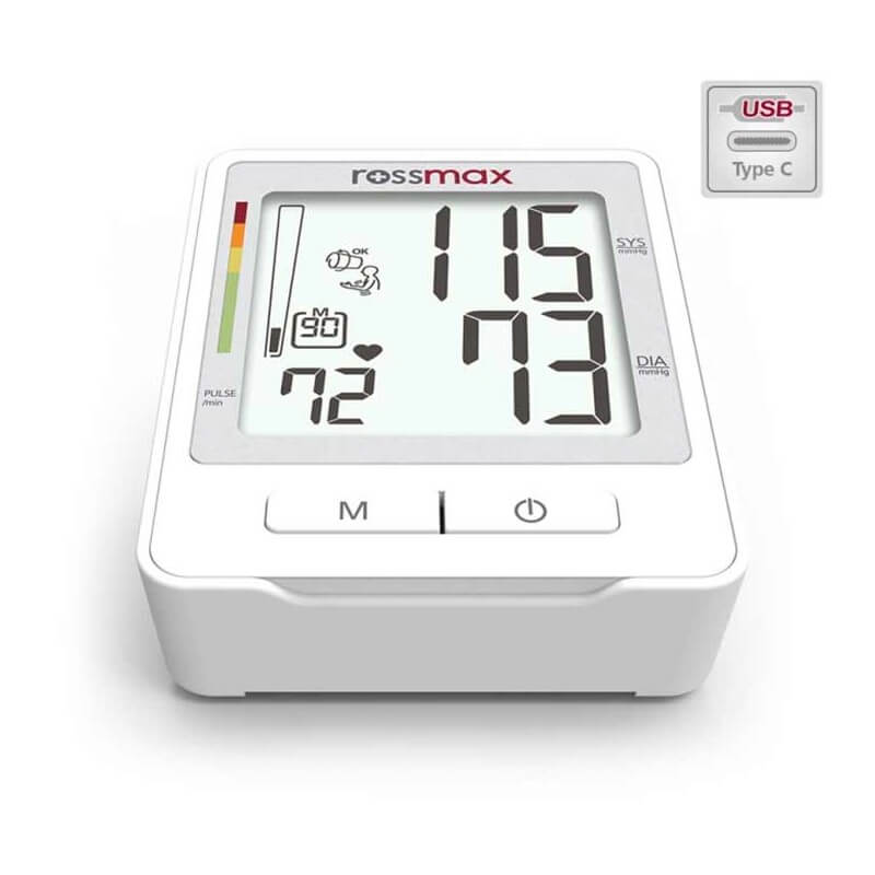 Rossmax Z1 automatic blood pressure monitor | Biomedica Tunisia
