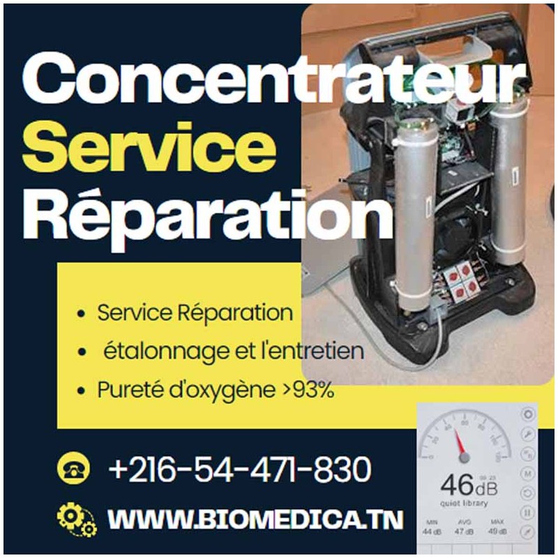 Oxygen concentrator repair service | Tunisia
