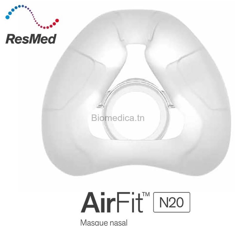 AirFit N20 - ResMed Nasal CPAP Mask | BIOMEDICA TUNISIA