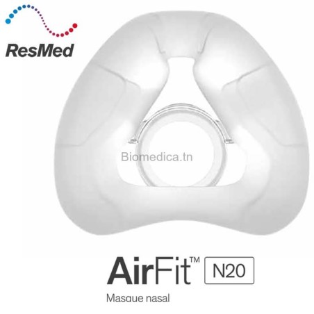 AirFit N20 - ResMed Nasal CPAP Mask | BIOMEDICA TUNISIA