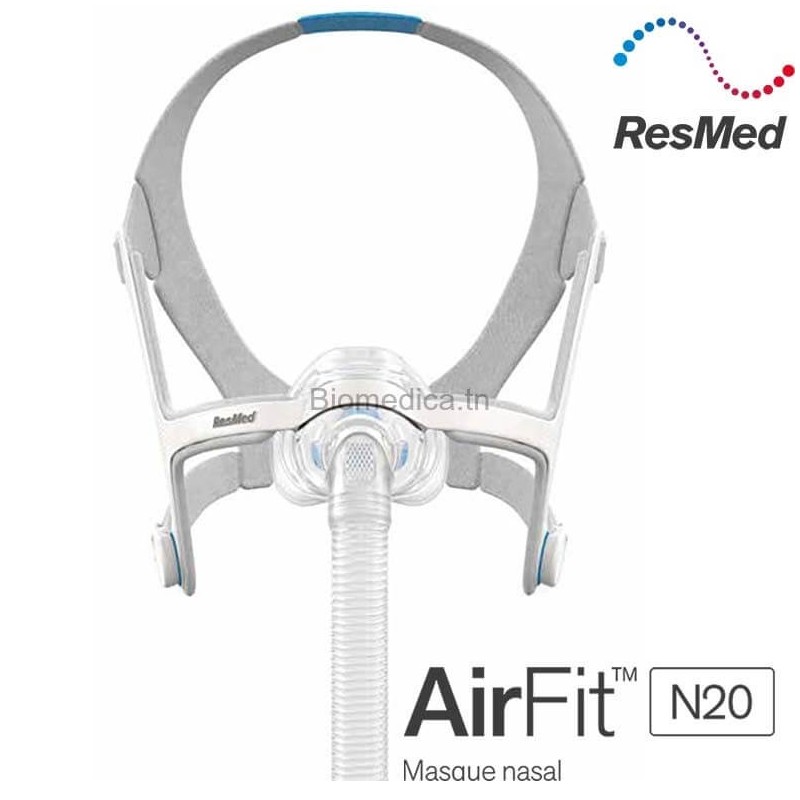 AirFit N20 - ResMed Nasal CPAP Mask | BIOMEDICA TUNISIA