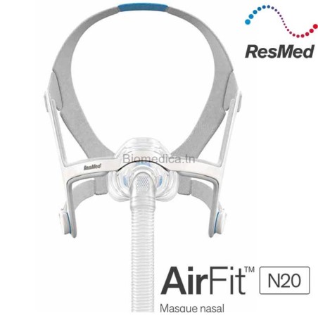 AirFit N20 - ResMed Nasal CPAP Mask | BIOMEDICA TUNISIA