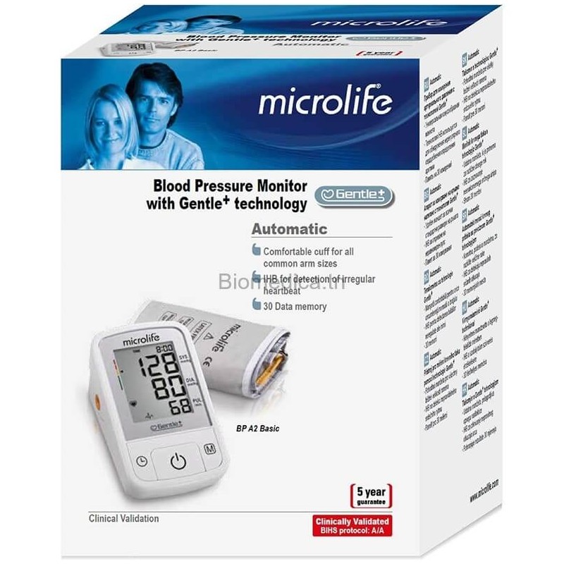 MICROLIFE BP A2 Basic electronic blood pressure monitor | Tunisia
