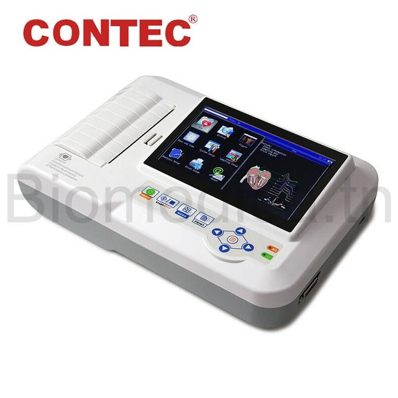 Electrocardiographe ECG Contec 600G | Tunisie