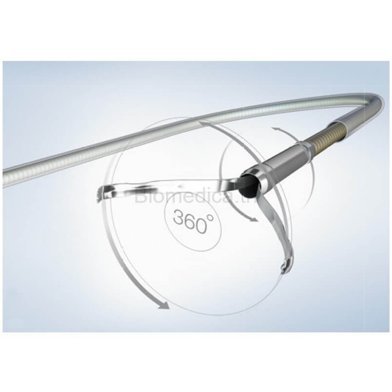 Endoscopic rotating hemostatic clip | Biomedica Tunisia
