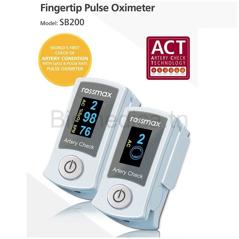 Rossmax SB200 Pulse Oximeter | Biomedica Tunisia