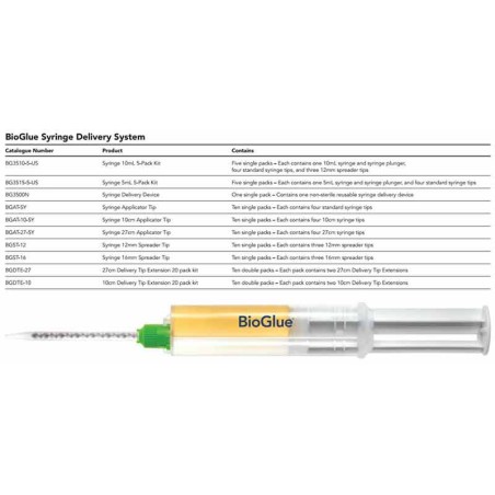 Colle chirurgicale BioGlue | matériel Cardiologie Tunisie