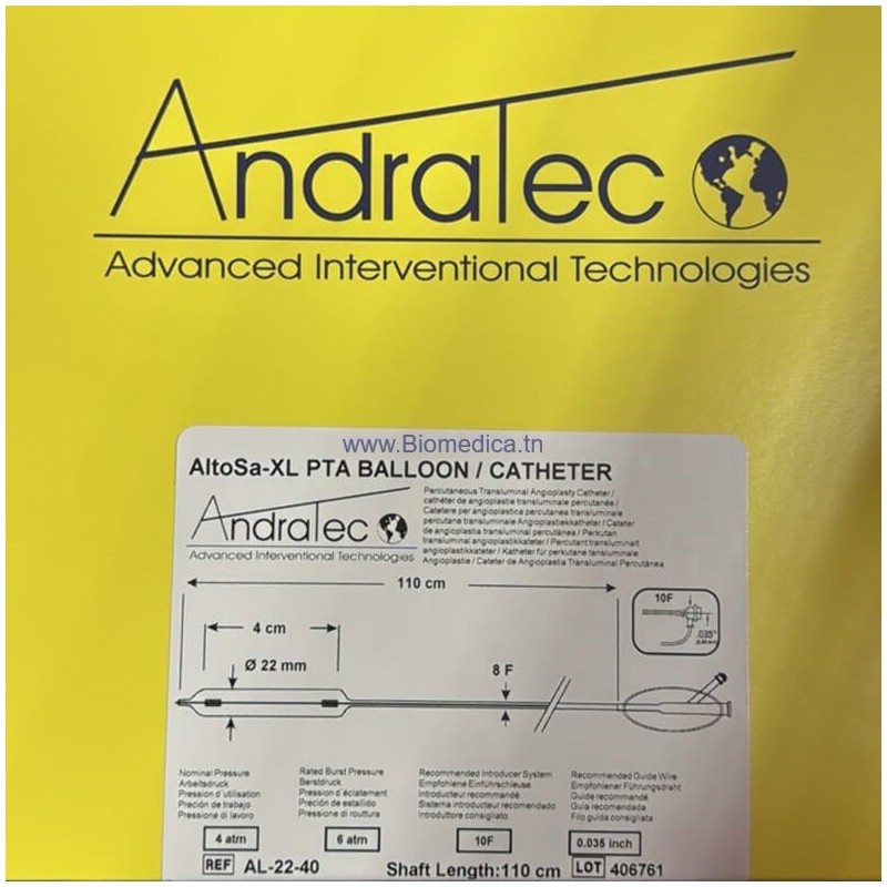 Aortic Valve Dilation Balloon | Biomedica Tunisia