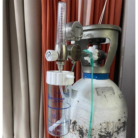 Medical pressure regulator + humidifier | Biomedica Tunisia
